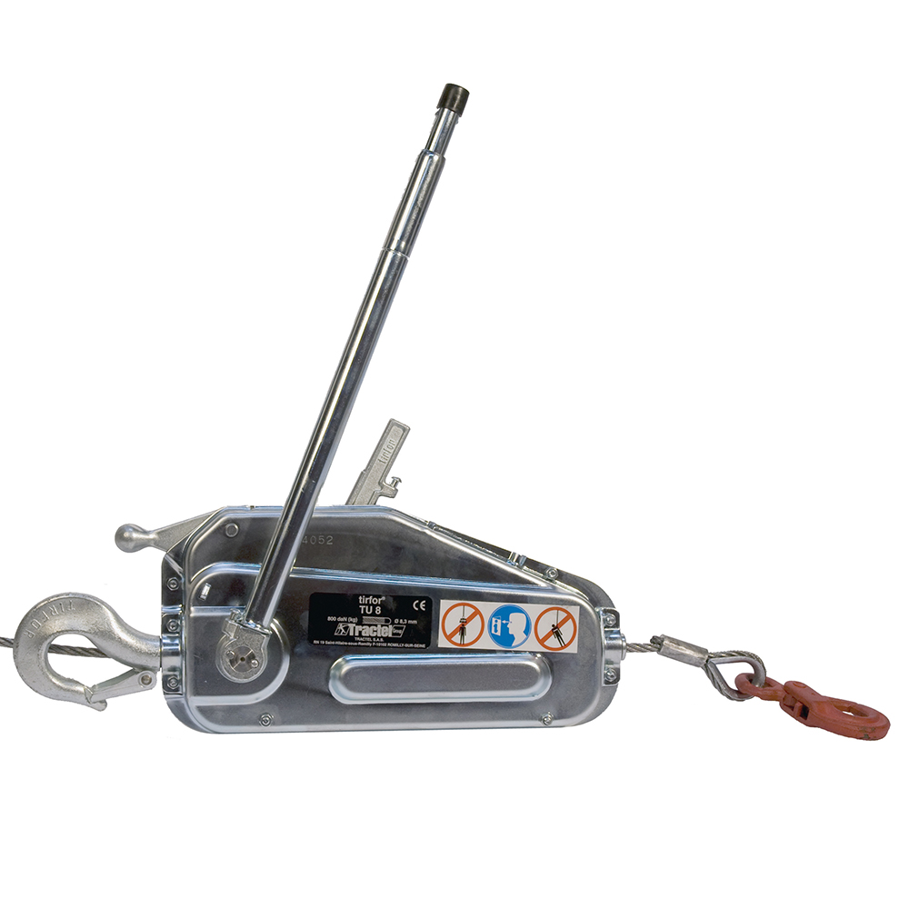 Tirfor Talje TU Serie - Se mere online lige her - Fyns Kran Udstyr A/S